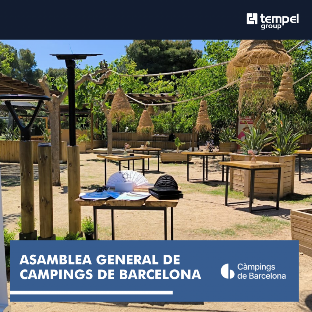 TEMPEL GROUP at the Barcelona Campsites Association - Tempel Group